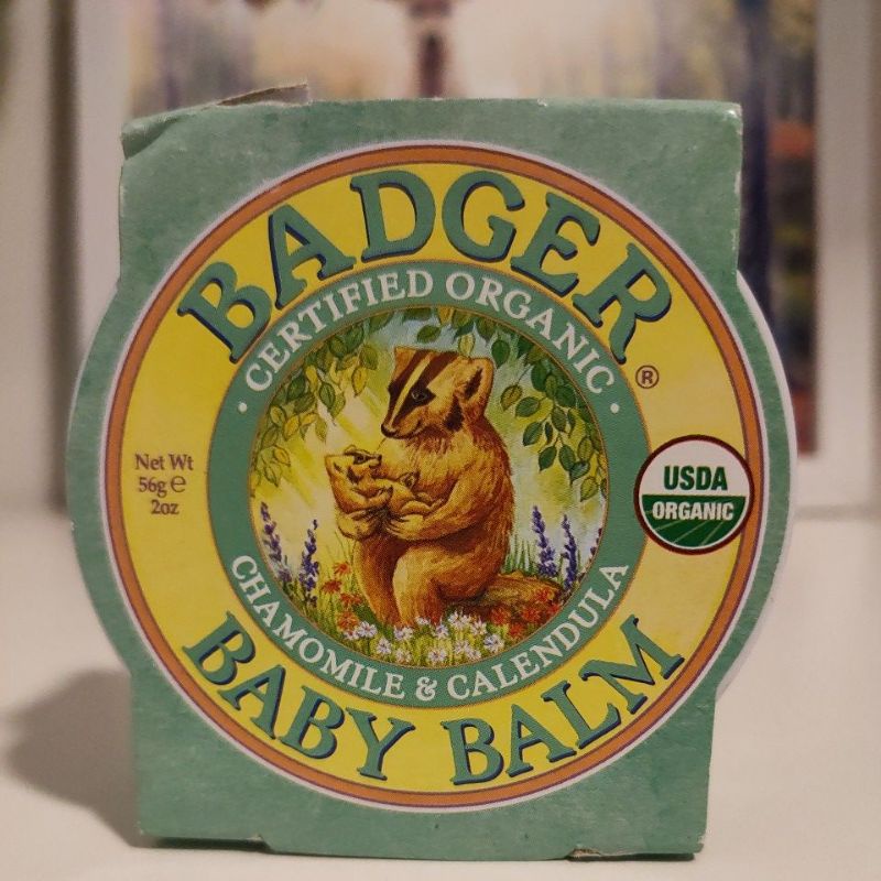 Badger Baby Balm บาล์มทาผิวสำหรับเด็กจาก Badger, Chamomile & Calendula ...