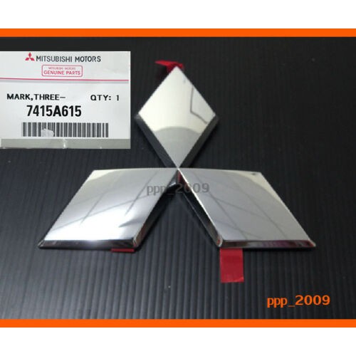 (ศูนย์แท้) โลโก้ท้ายกระบะ มิตซูบิชิ ไทรทัน 2005 - 2012 รหัส 7415A615 ...