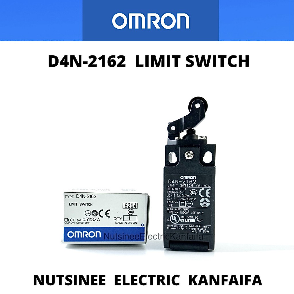 D4N-2162 LIMIT SWITCH OMRON ของแท้ 680 บาท | Shopee Thailand