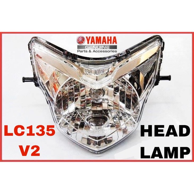 LC135 V2 HEAD LAMP W/BULB+SOCKET 100%ORIGANAL YAMAHA | Shopee Thailand