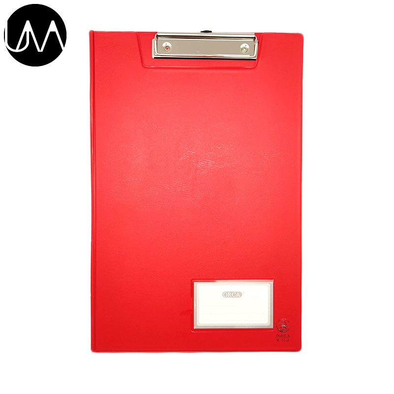 Orca คลิปบอร์ดปกหนัง ขนาด F4 K 100 Shopee Thailand