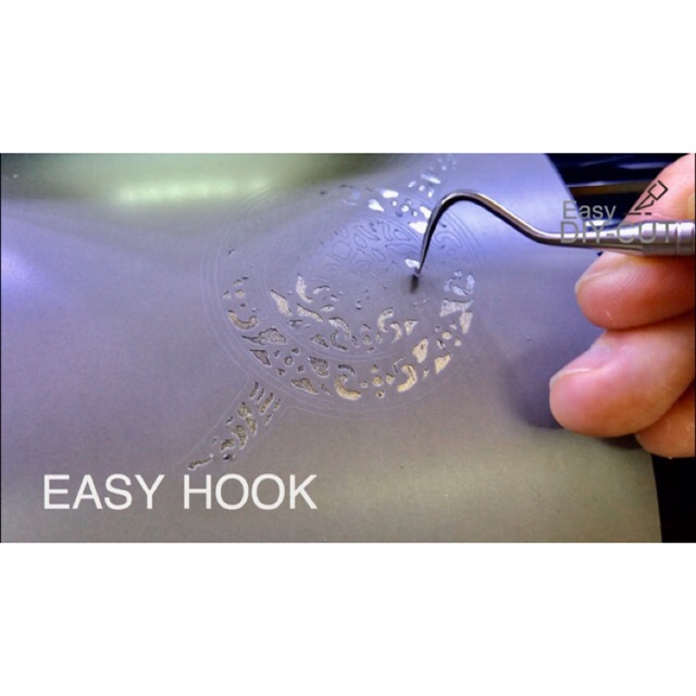2pcs EASY HOOK 💥ซื้อ1แถม1💥 ตะขอแกะเฟล็ก / สติ๊กเกอร์ อุปกรณ์แกะเฟล็ก ...