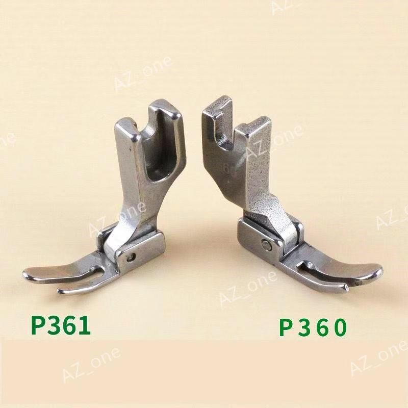 ตีนผีจักรเย็บอุตสาหกรรม ตีนผีP360 P363 P361 ตีนผีเย็บตะเข็บเล็กเข้าซิป ตีนผีซิปซ้าย ขาเล็ก ...