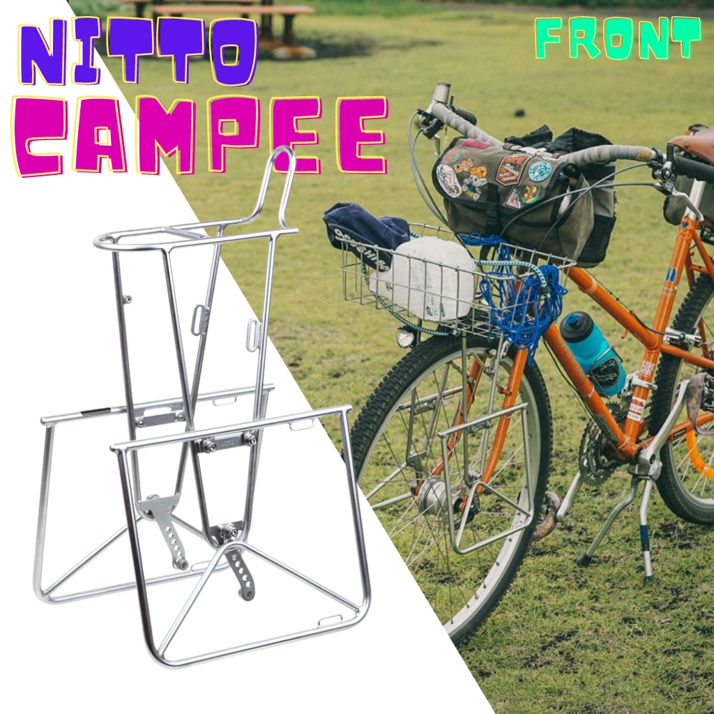 ตะเเกรงหน้าจักรยาน Nitto Campee Front Rack made in Japan | Shopee Thailand