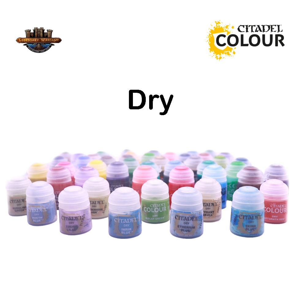 [พร้อมส่ง] Citadel : DRY สีอะคริลิคสำหรับทาโมเดลรวม(12ml) | Shopee Thailand