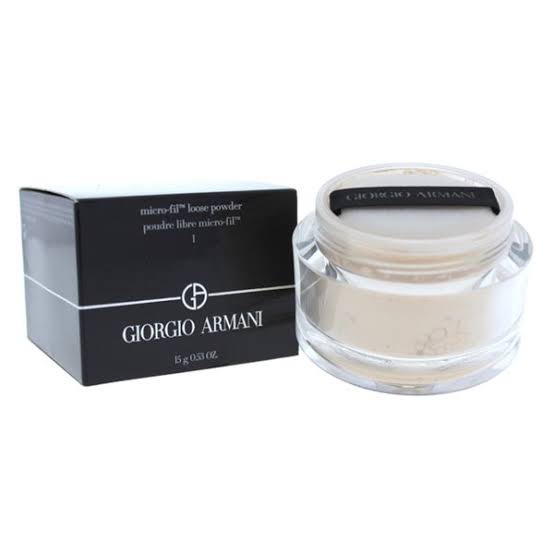 giorgio armani micro-fil loose powder 15g แป้งฝุ่น | Shopee Thailand