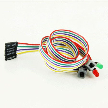 สายสวิตช์ Power Switch / Reset Switch PC Panel ATX Mainboard ...