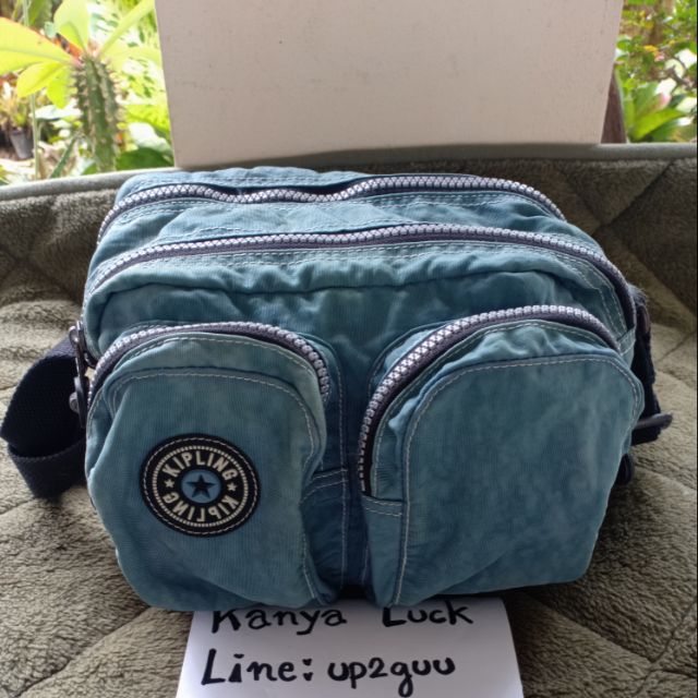 มือสองของแท้ kipling flea blue jeans | Shopee Thailand
