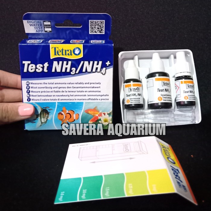 ไซยา | Tetra TEST NH3 NH4 / TEST AMONIA AQUARIUM WATER / SEA FRESH และ ...