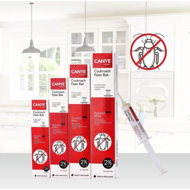 Canye Roach เจลกำจัดแมลงสาบ ขนาด 10g 1 หยดตายยกลัง | Shopee Thailand