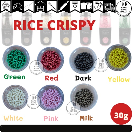 Rice Crispy coated chocolate ข้าวพองเคลือบช็อกโกแลต 30g | Shopee Thailand