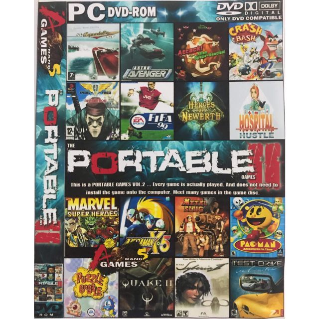 แผ่นเกมส์ PC PORTABLE GAMES | Shopee Thailand
