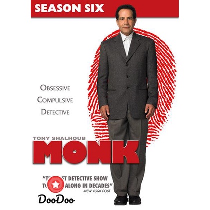 ซีรีย์ฝรั่ง dvd Monk Season 6 นักสืบจิตป่วน ปี 6 ดีวีดี Series | Shopee ...
