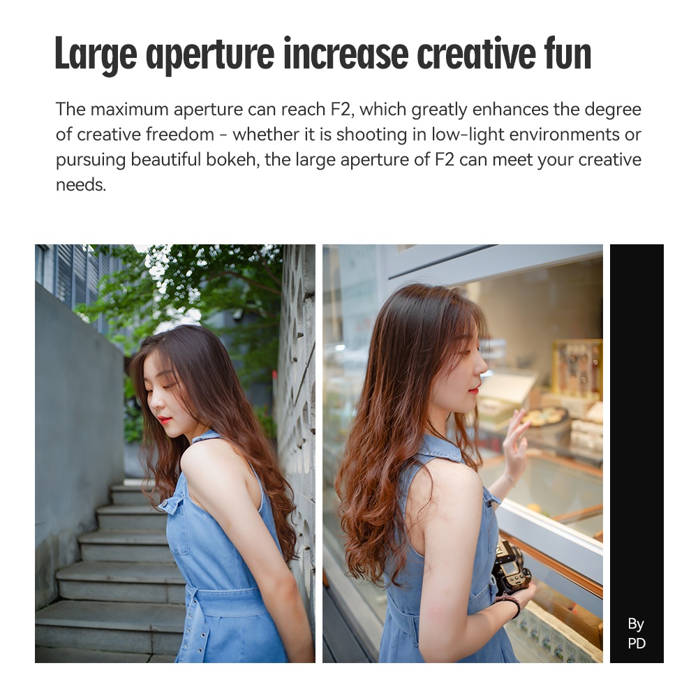 TTArtisan 25mm F2.0 เลนส์โฟกัสแมนนวล APS-C สําหรับกล้องไร้กระจก EOS-M / E /X/ M43 /Z / RF/ L ...