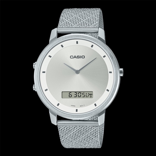 Casio Standard นาฬิกาข้อมือผู้ชาย สายสแตนเลส รุ่น MTP-B200M,MTP-B200M ...