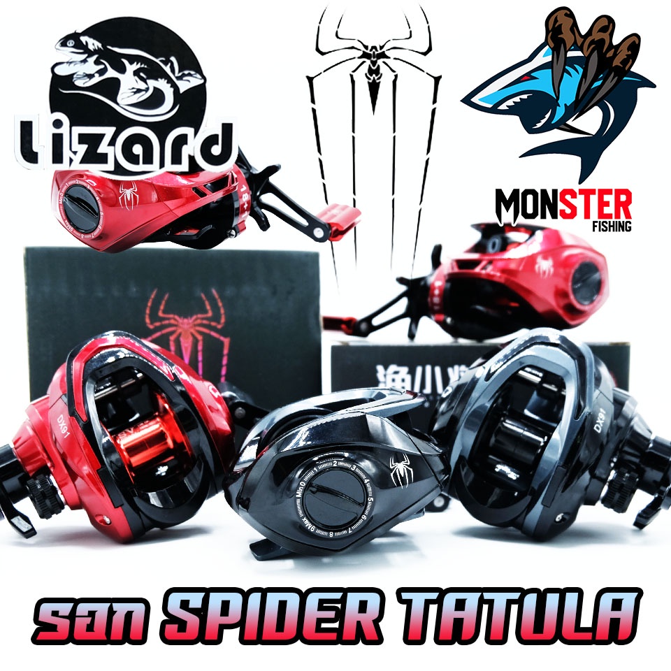NEW รอกหยดน้ำ SPIDER TATULA รอกตกปลา มีทั้งหมุนซ้ายและหมุนขวา มีกิ๊ก ...