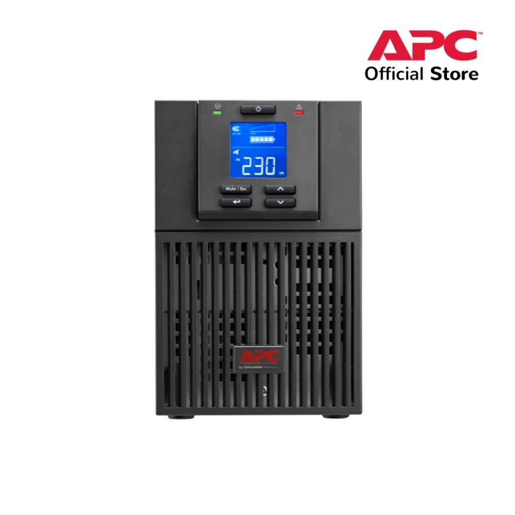 APC Easy UPS SRV SRV1KI-E (1000VA/900WATT)ระบบTrue online ตรวจสอบสถานะผ่านNetwork หน้าจอ LCD ใช้ ...