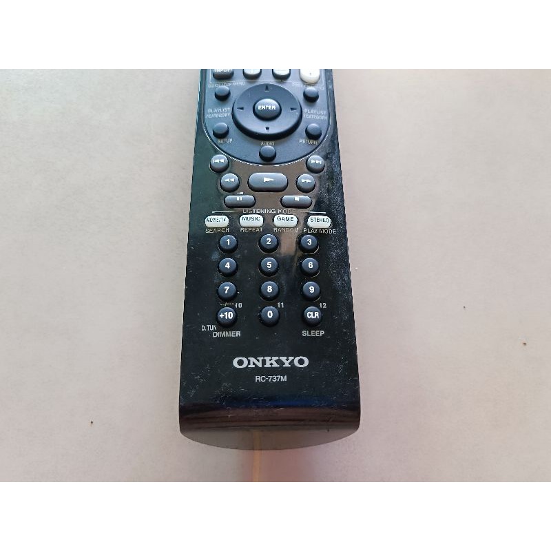 ONKYO RC-737M REMOTE รีโมทเครื่องเสียง Onkyo รีโมทรีซีฟเวอร์ Onkyo รัโมท Receiver Onkyo รีโมท ...