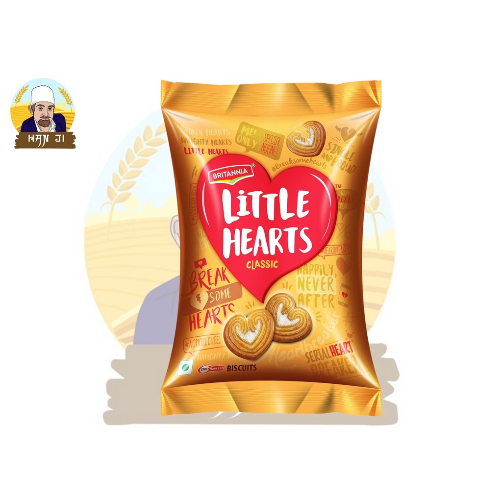 Britannia Little Heart 75g บิสกิต | Shopee Thailand