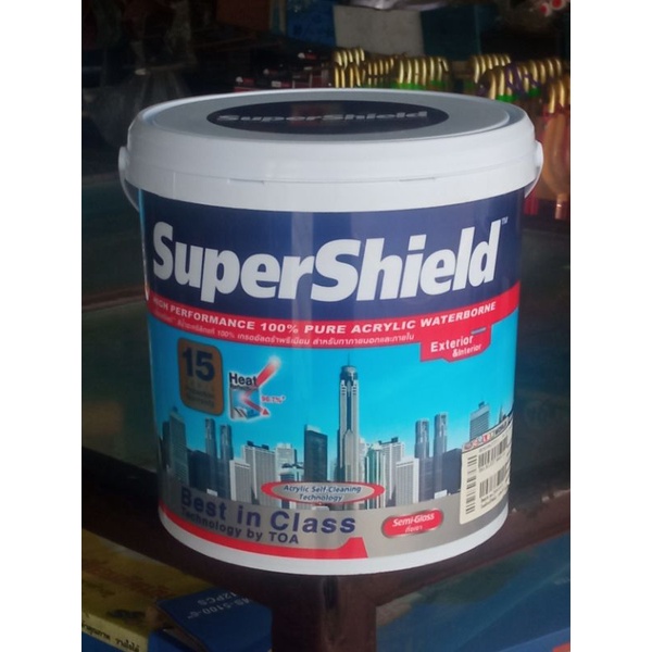 TOA SUPER SHIELD SEMI GLOSS & SHEEN ทีโอเอ ซุปเปอร์ชิลด์ กึ่งเงาและ ...