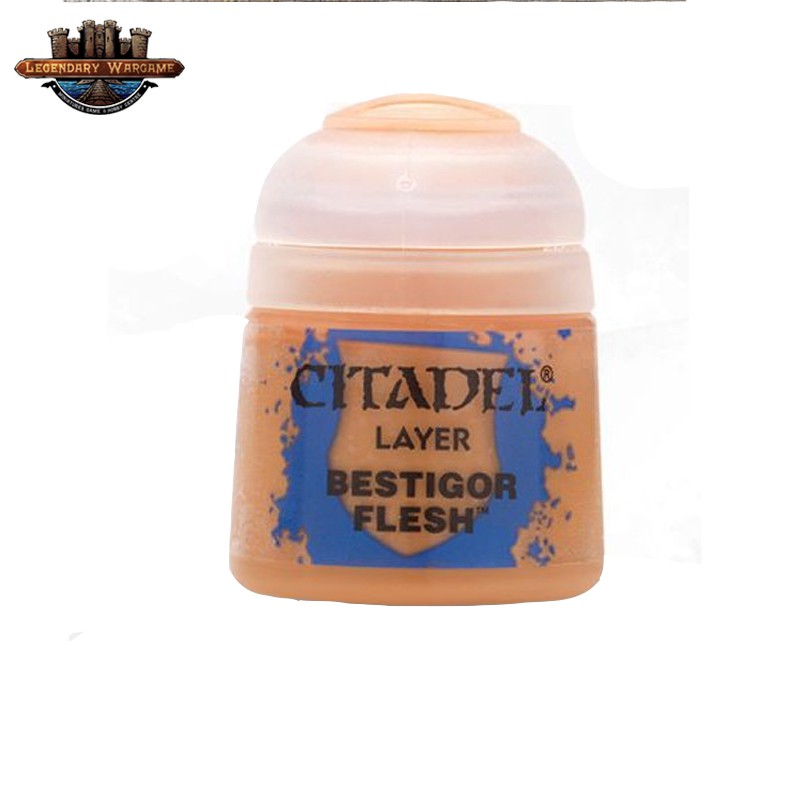 [P360พร้อมส่ง] Citadel : LAYER: BESTIGOR FLESH (12ML) สีอะคริลิคสำหรับ ...