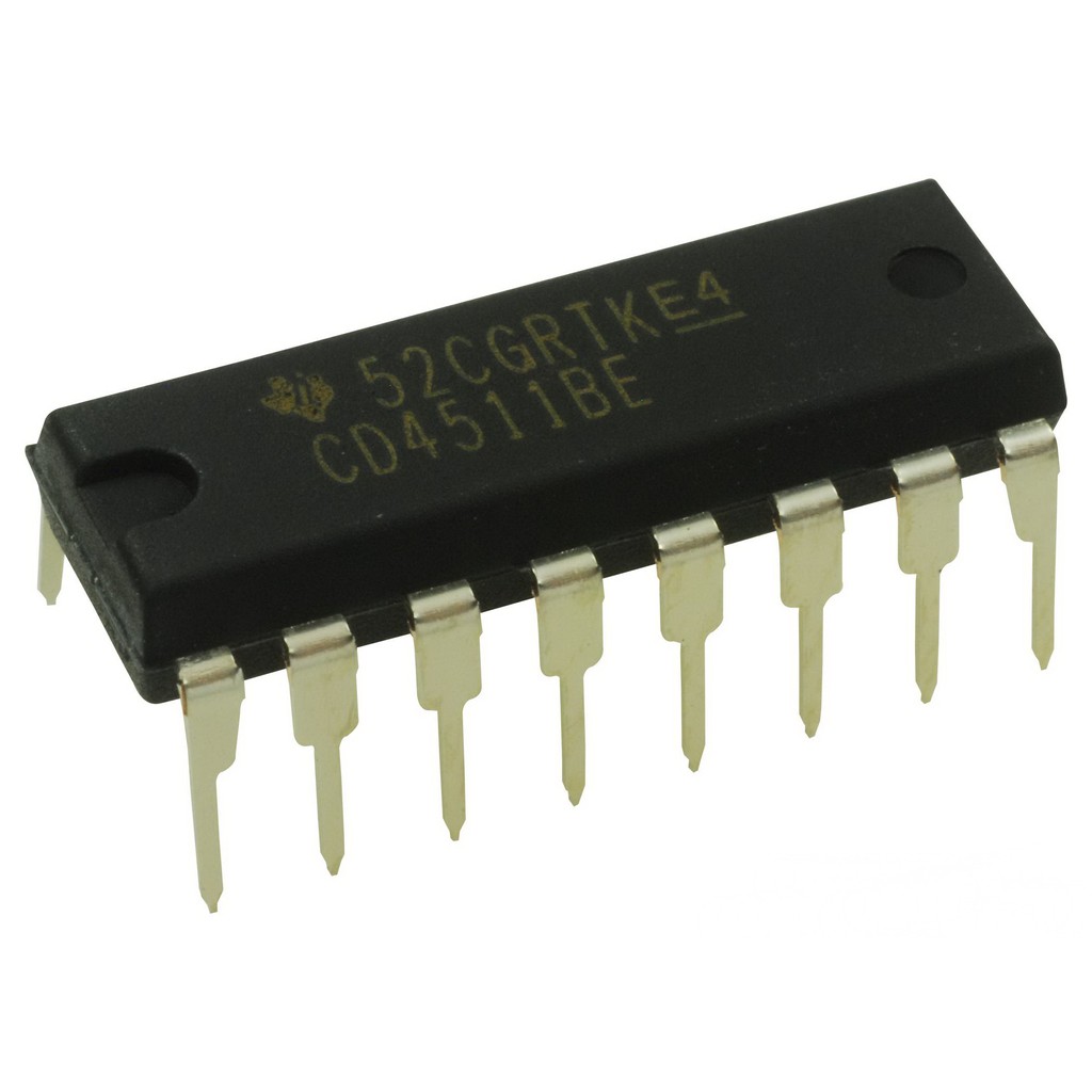 Upgrade Industries Cd4511 Bcd To 7 Segment Decoder Ic BCD TO 7 SEGMENT