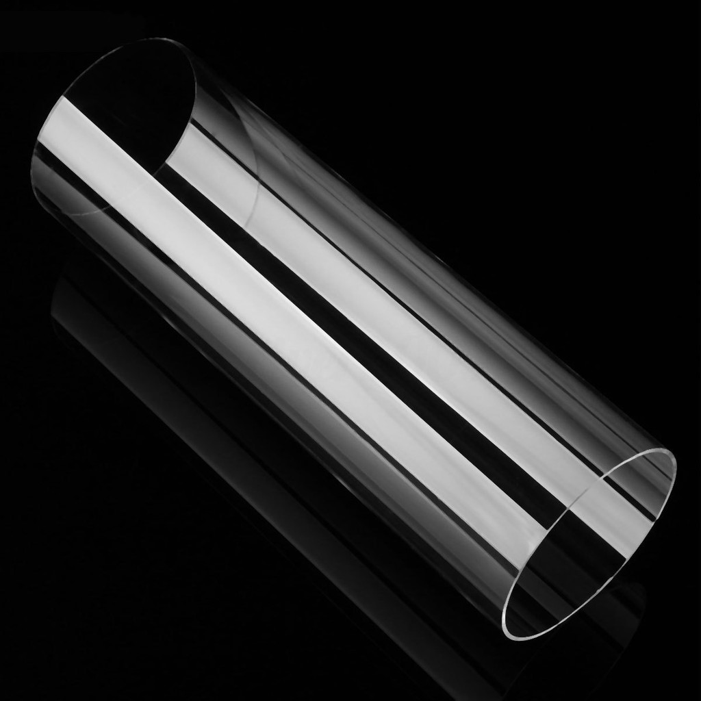 ใหม่โปร่งใสอะคริลิคพลาสติก Lucite Tube 10 ซม.OD 9.5 ซม. ID 30 ซม.ความ ...