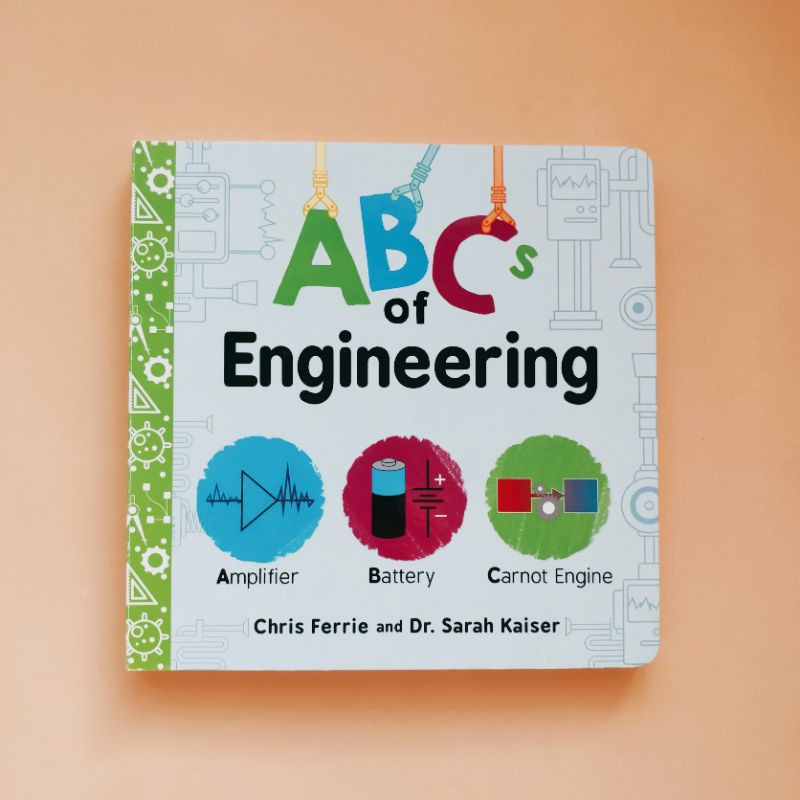 [พร้อมส่ง] หนังสือ ABCs of Engineering เล่มแข็ง Boardbook | Shopee Thailand