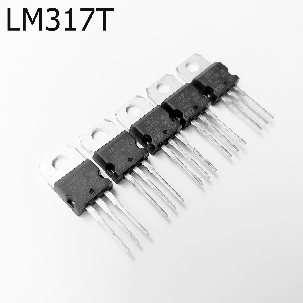 5Pcs LM317T 1.2 V to 37 V adjustable voltage regulators(จำนวน 5ตัว ...