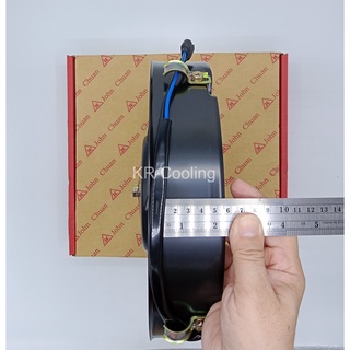 พัดลมเป่า แผงแอร์ JC 12นิ้ว 5ใบ 12Vและ24V พัดลมเสริมแอร์ ระบายร้อน พัด ...