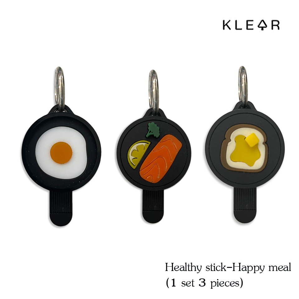 KlearObject Happy Meal-Healthy Stick (1 set 3 pieces) ที่กดปุ่มอนามัย ที่กดลิฟท์ ATM แท่งกดปุ่ม ...
