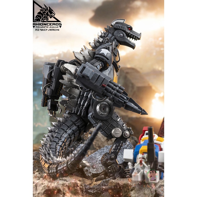 RHIONCEROS 1/12 Ready Player One Mechanical Godzilla Action Figure ...