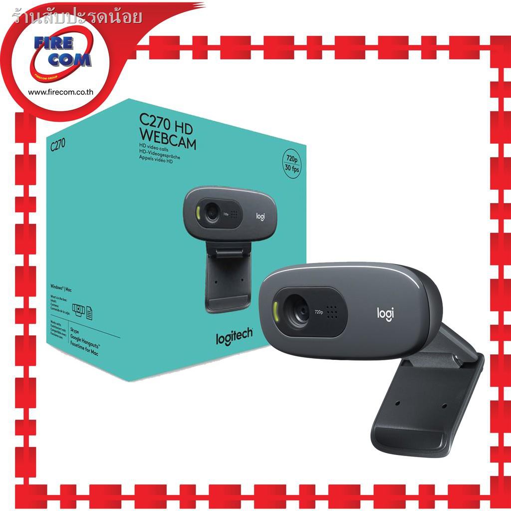 ♛ กล้องเว็ปแคม Webcam Logitech HD C270 Webcam 3MP สามารถออกใบกำกับภาษี ...