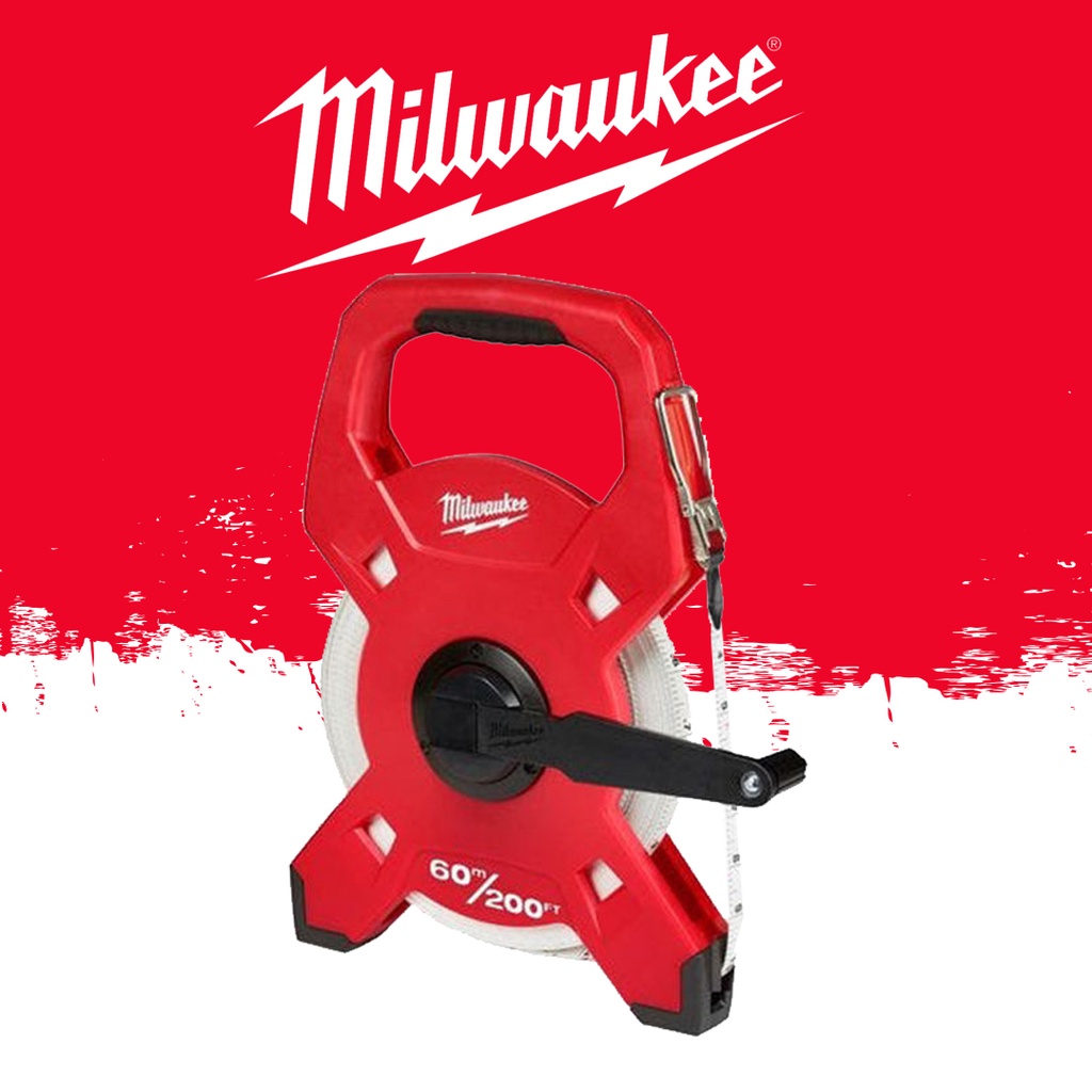Milwaukee 48-22-5330 / 48-22-5360 สายวัด เทปวัด ตลับเมตร 30/60เมตร ...