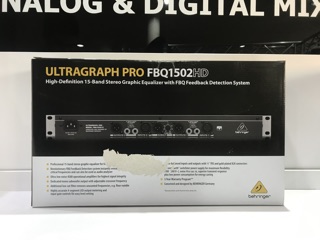 อีคิวแยกเสียง 15ช่อง behringer FBQ 1502 ของแท้ บูเซ่ รับประกัน1ปี ...