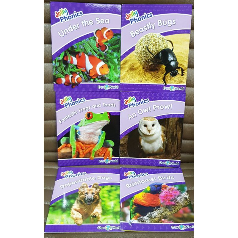 Jolly Phonics Readers Level 5 Our World (Purple) | Shopee Thailand