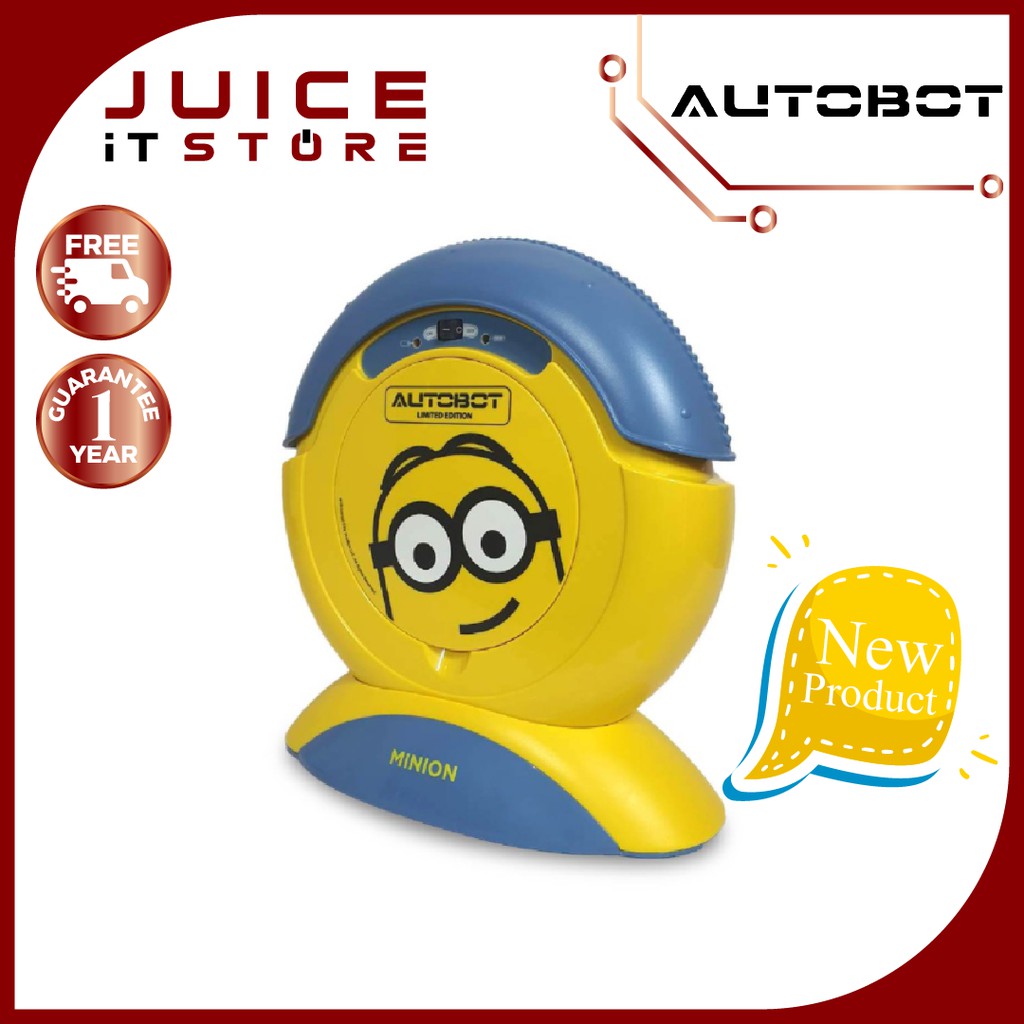 AUTOBOT รุ่น Mini Minion Limited Edition หุ่นยนต์ดูดฝุ่นยอดนิยม ลายมิน ...