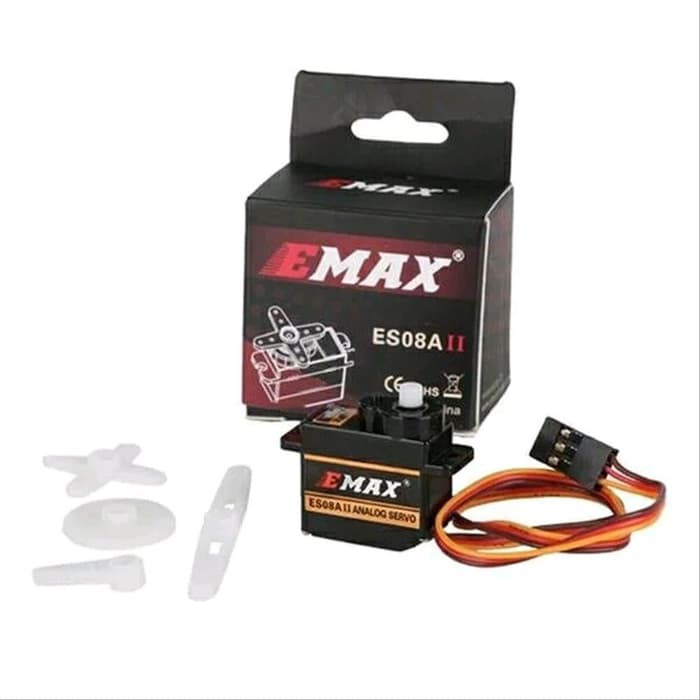มอเตอร์เซอร์โวอะนาล็อก EMAX ES08A II 8.5g เกียร์พลาสติก ขนาดเล็ก ... มอเตอร์เซอร์โวอะนาล็อก EMAX ES08A II 8.5g เกียร์พลาสติก ขนาดเล็ก ...