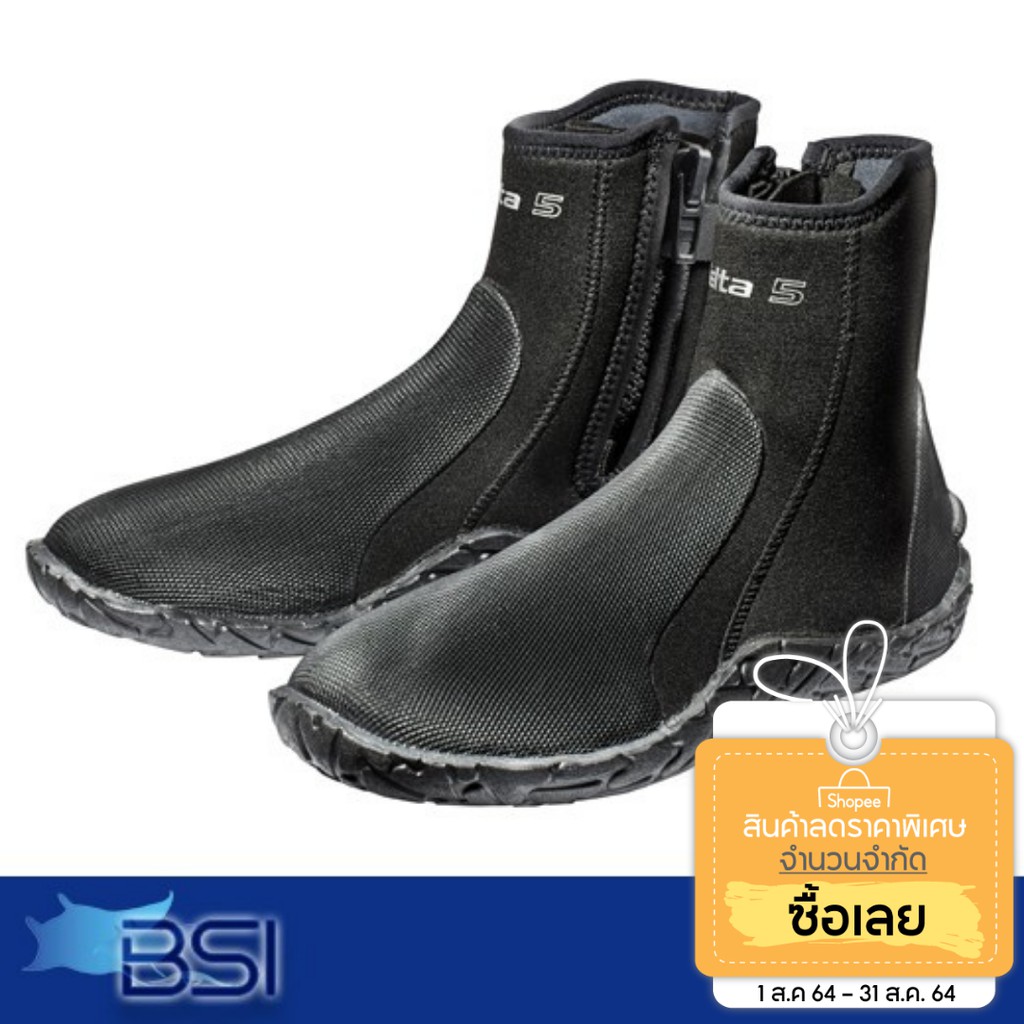 Diving Boots บูทดำน้ำ Scuba Pro DELTA BOOT 5.0 ความหนา 5 MM | Shopee ...