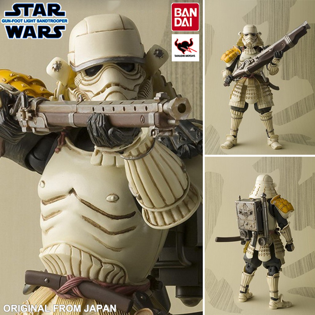 Figma งานแท้ ฟิกม่า Bandai Star Wars Samurai Teppo Ashigaru Sandtrooper ...