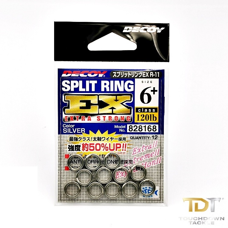 DECOY R-11 SPLIT RING EX *** สปริทริง งานเหยื่อปลอม JAPAN 100% *** | Shopee Thailand