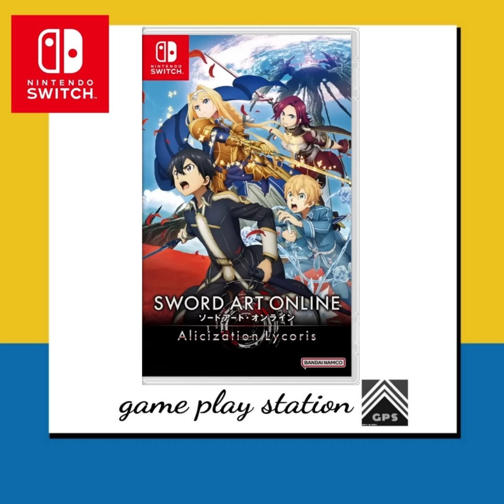 nintendo switch sword art online alicization lycoris ( english zone 3 ...