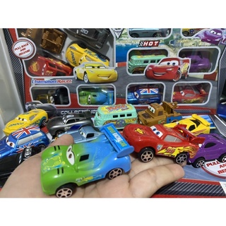โมเดลรถแมคควีนCars8/12คัน ลานถอยวิ่ง | Shopee Thailand