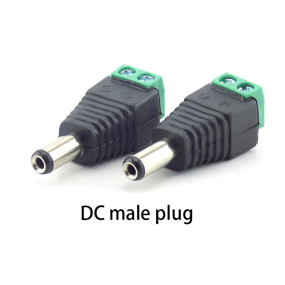 Connector CCTV หัวJack DC Power Adapter for CCTV สำหรับต่อสายไฟเลี้ยง ...