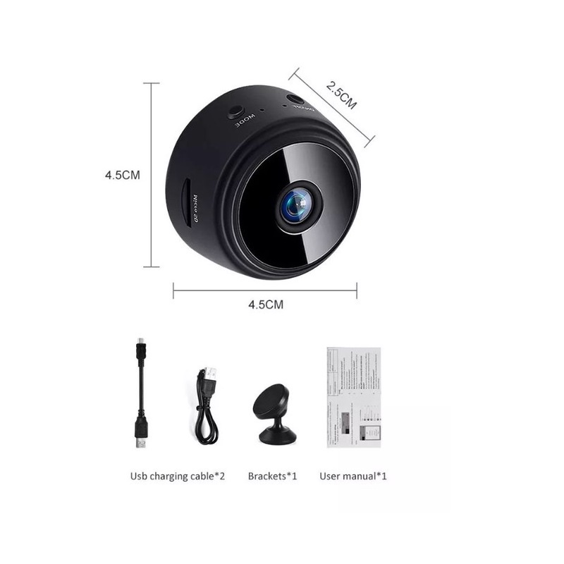 ร้านไทย กล้องวงจรปิดไร้สาย round camera WiFi กล้อง HD 1080P สองล้านพิก ...