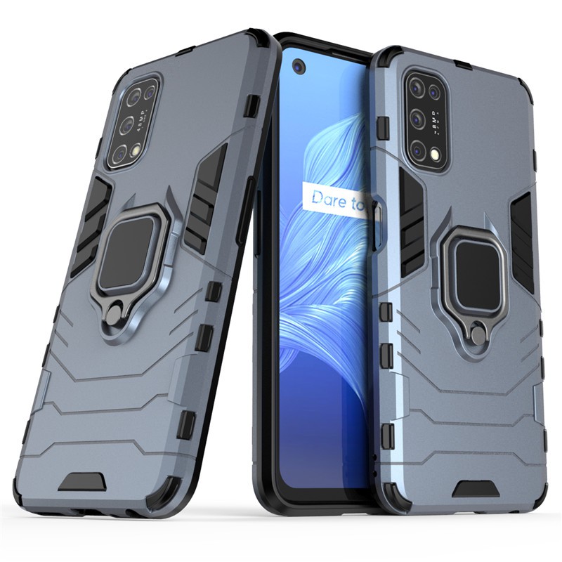 เคส Realme 7 5G พลาสติกแบบแข็ง Shockproof Phone Case Back Cover Realme ...