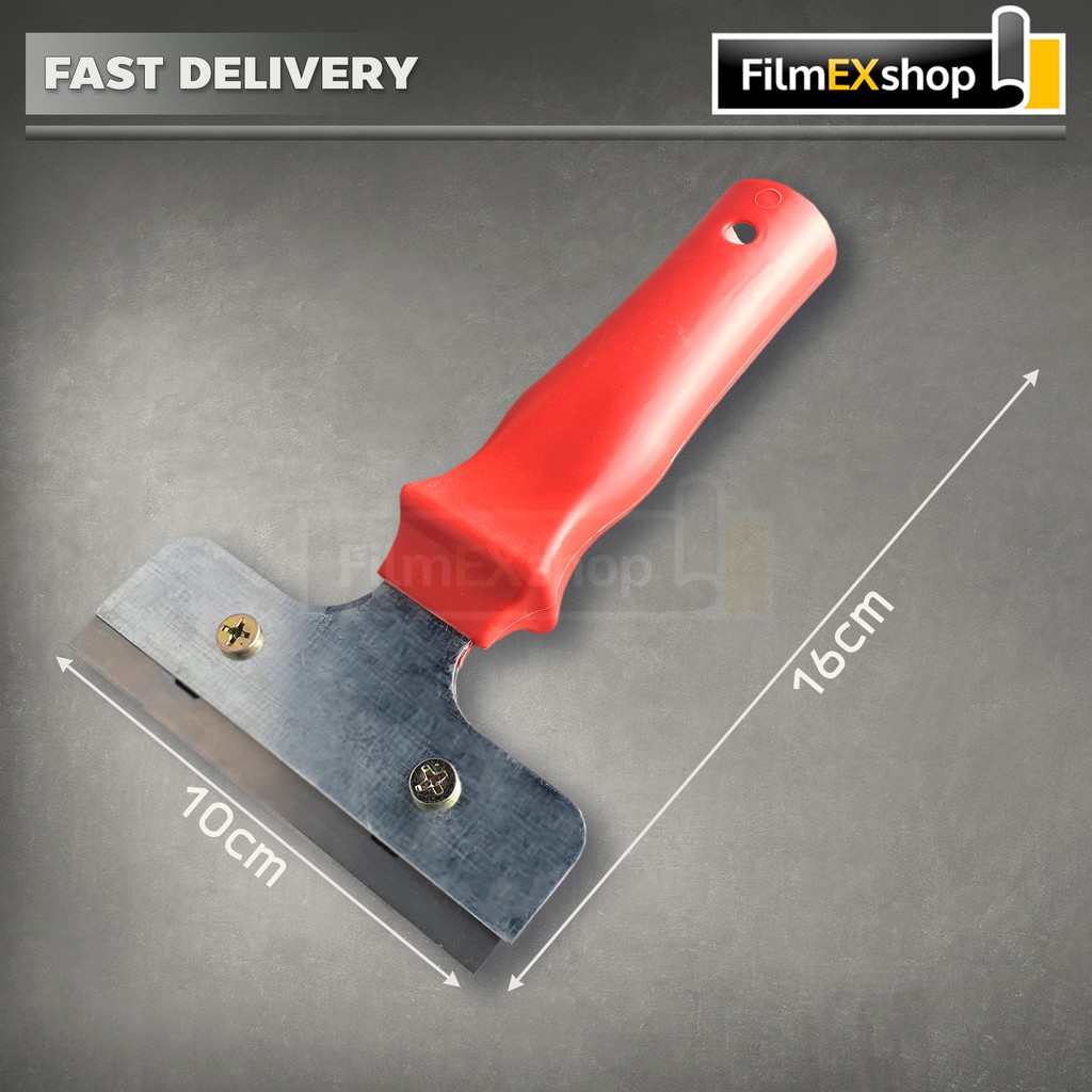 มีดขูดทำความสะอาดกระจก มีดขูดสี ลอกฟิล์ม คัตเตอร์ขูดสี เครื่องมือติดฟิล์ม Scraper SCR-20 ...