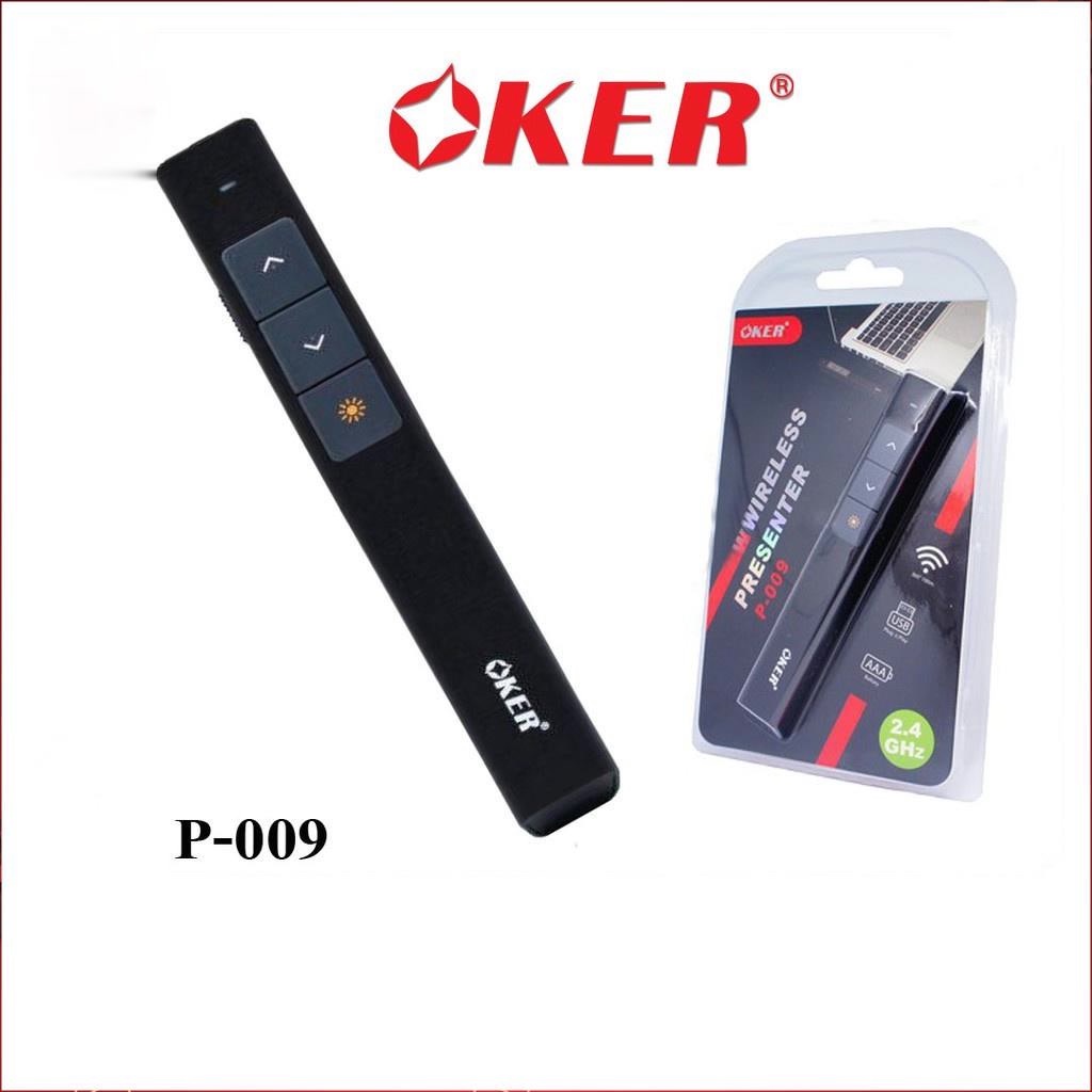 Oker Laser Pointer รุ่น P-009/P-125 2.4g Wireless Presenter | Shopee ...
