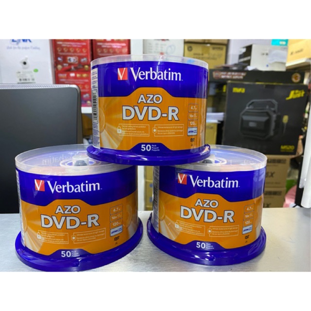 Verbatim DVD-R 16X (50/Pack) | Shopee Thailand