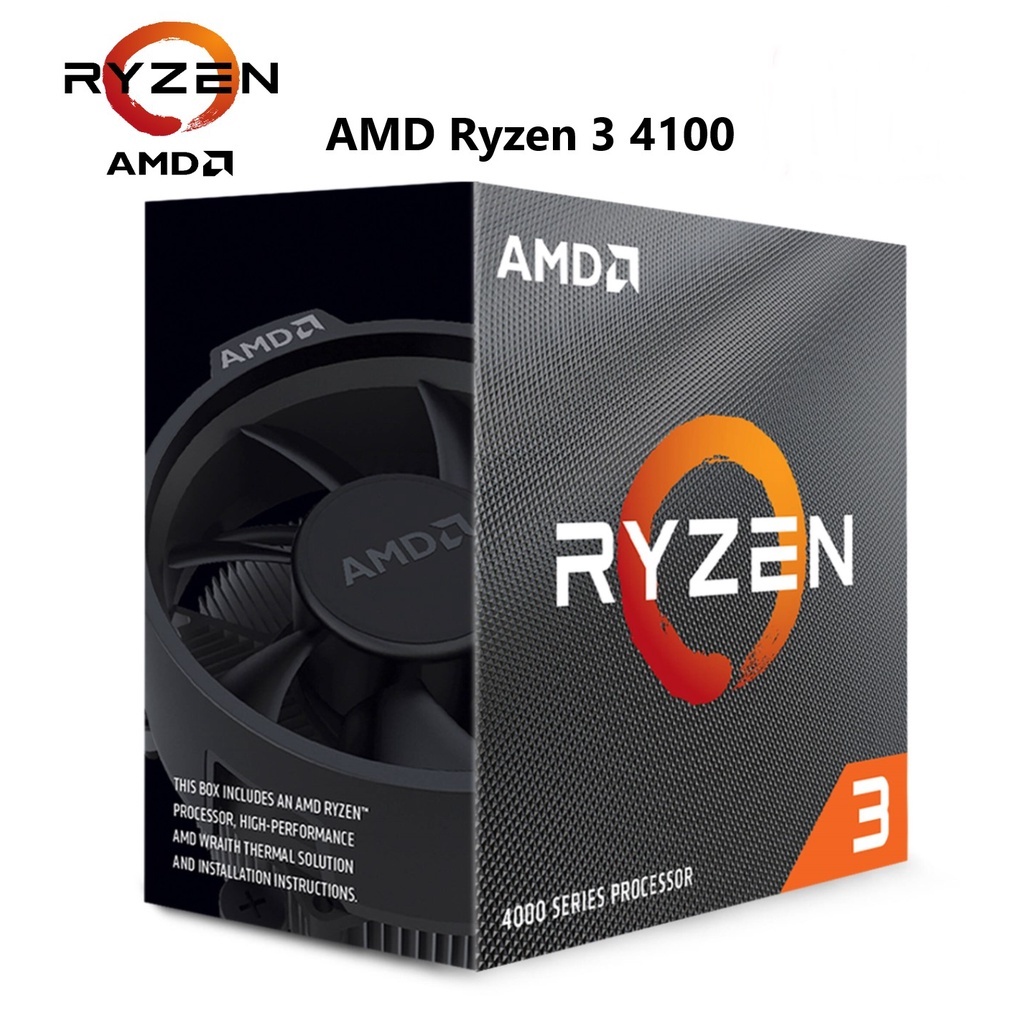 CPU (ซีพียู) AMD RYZEN 3 4100 3.8 GHz (SOCKET AM4) รับประกัน 3 - Y ...